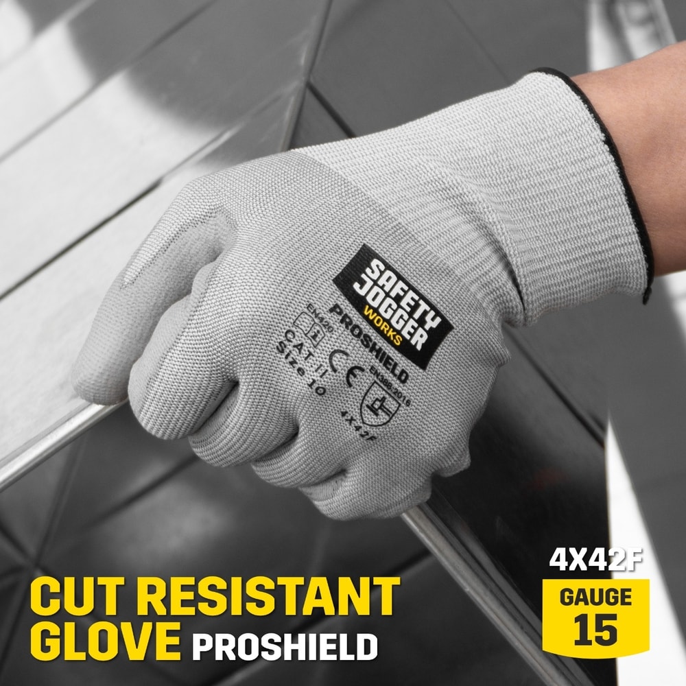 Safety Jogger Anti Cut Gloves Proshield - Al Kutbee Al Shamali General ...